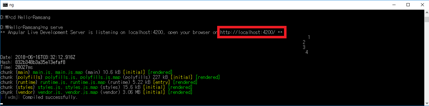Angular Study Chapter 01 - CLI로 빠르게 시작하기